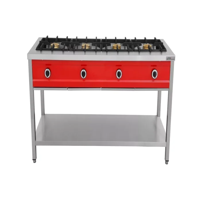 Storkøkken Pandekage Gasblus 4x 8 kW | Gastro Inventar