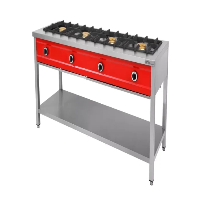 Storkøkken Pandekage Gasblus 4x 8 kW | Gastro Inventar